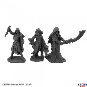 Reaper Bones USA: Cultist Minions (3) (30207) – Gnomish Bazaar