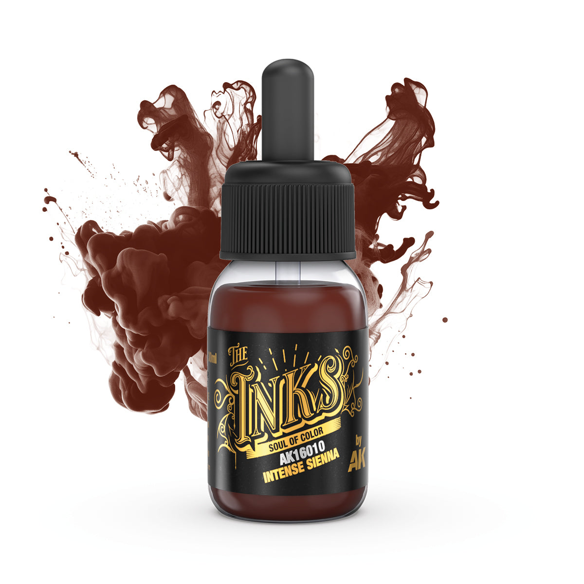 AK Interactive The Inks: Intense Sienna (30ml) (AK16010) – Gnomish Bazaar
