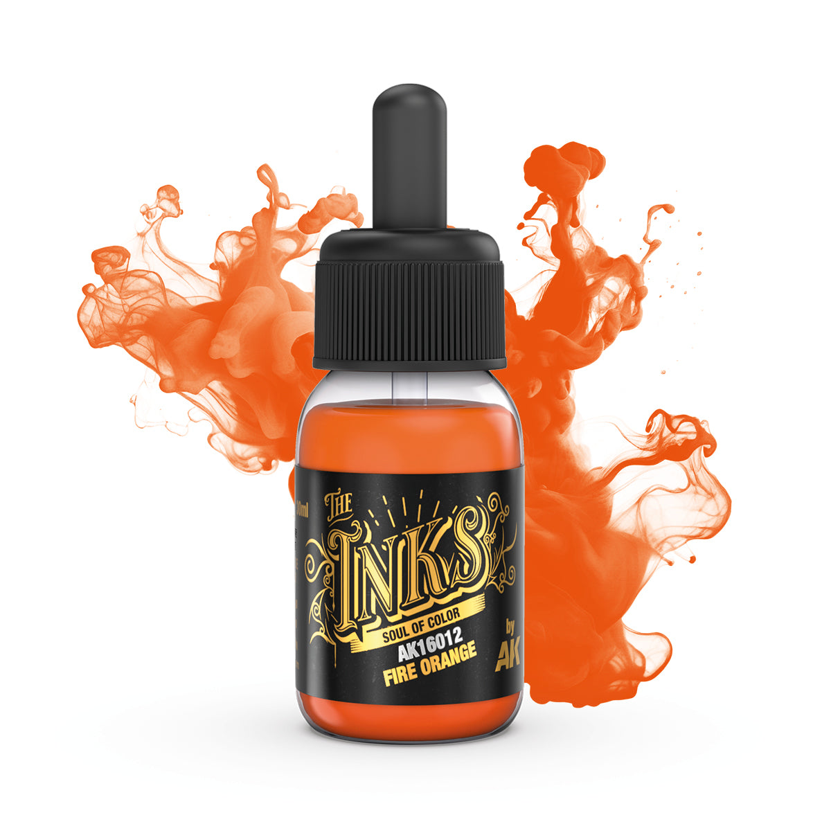 AK Interactive The Inks: Fire Orange (30ml) (AK16012) – Gnomish Bazaar