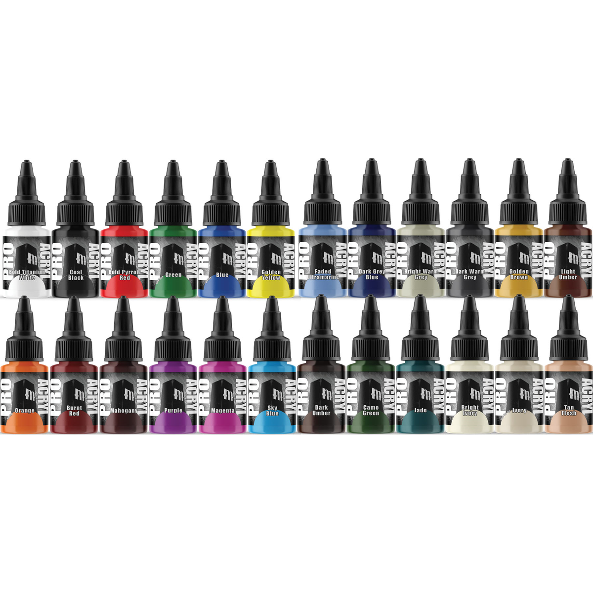 Monument Hobbies Pro Acryl: Base Set (MPA-SET-BASE) – Gnomish Bazaar