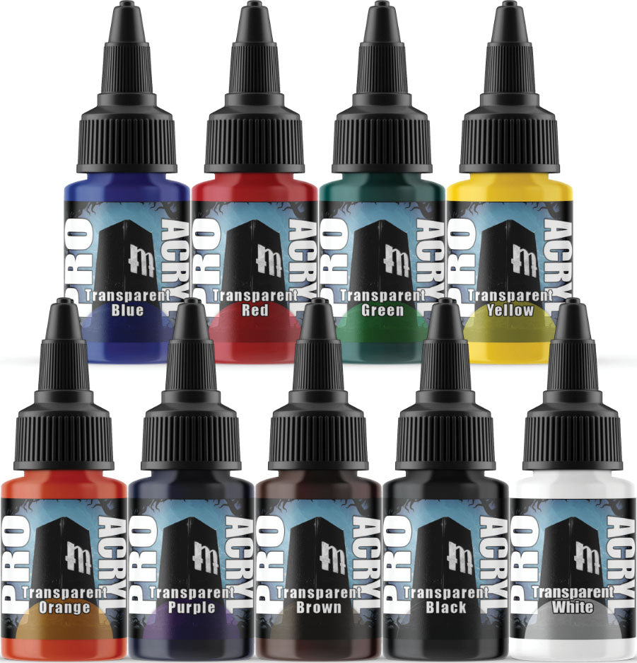 Monument Hobbies Pro Acryl: Expansion Set #2 - Transparents! (MPA-SET ...