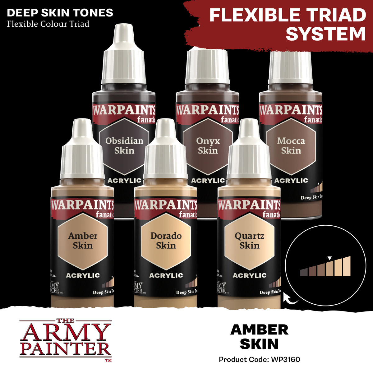 The Army Painter Warpaints Fanatic: Amber Skin (WP3160) – Gnomish Bazaar