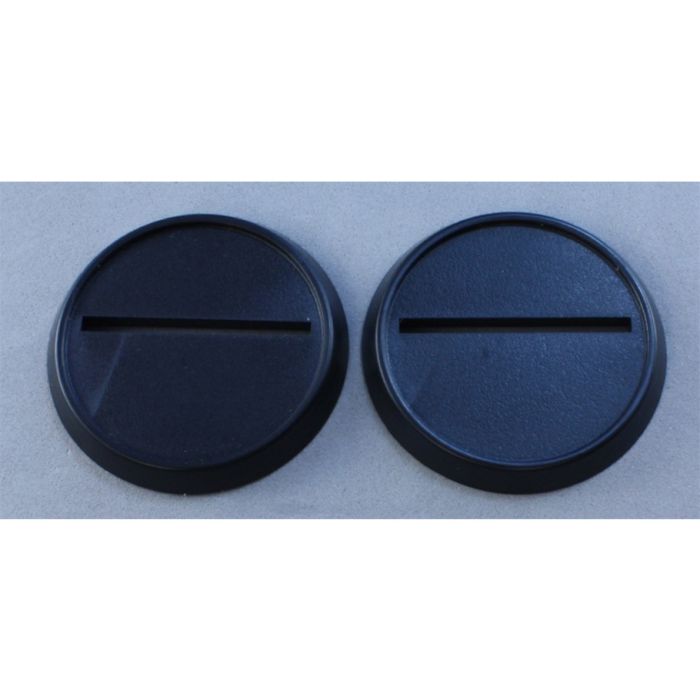 Reaper Base Boss: 40mm Round Plastic Slotted Gaming Base (10) (74033 ...