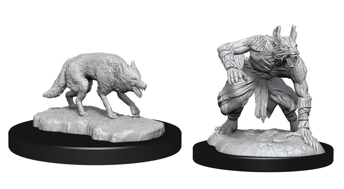 D&D Nolzur's Marvelous Miniatures: Jackalwere & Jackal (90244 ...